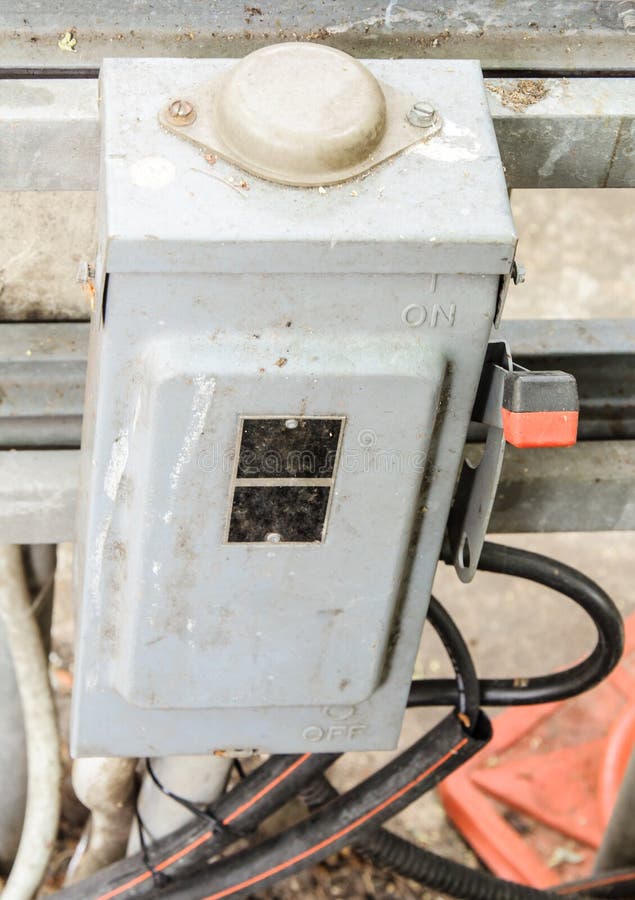 Electric control box stock image. Image of fuse, industry - 25633275