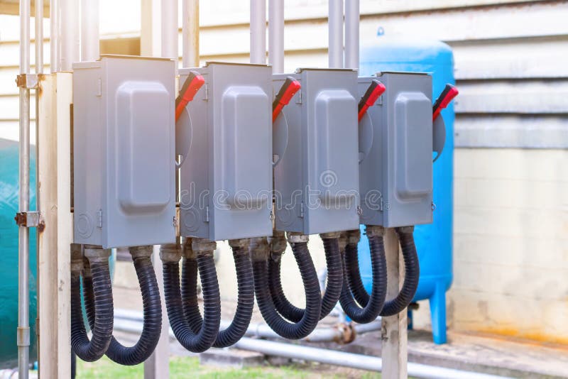 Electric Control Cabinet Substation in Factory,electricity Control ...