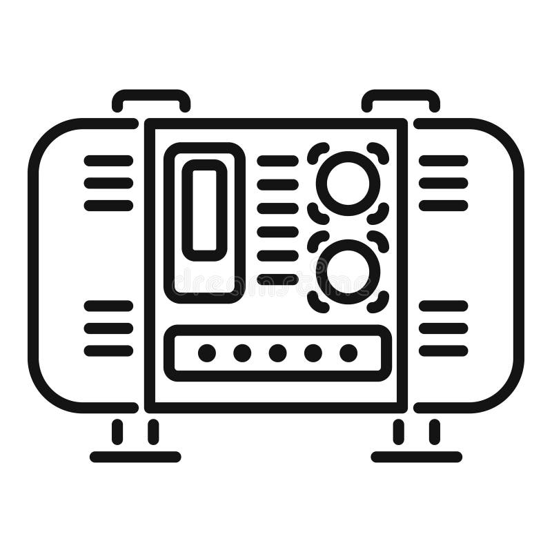 Electric Control Panel with Buttons and Screen Displaying Important ...