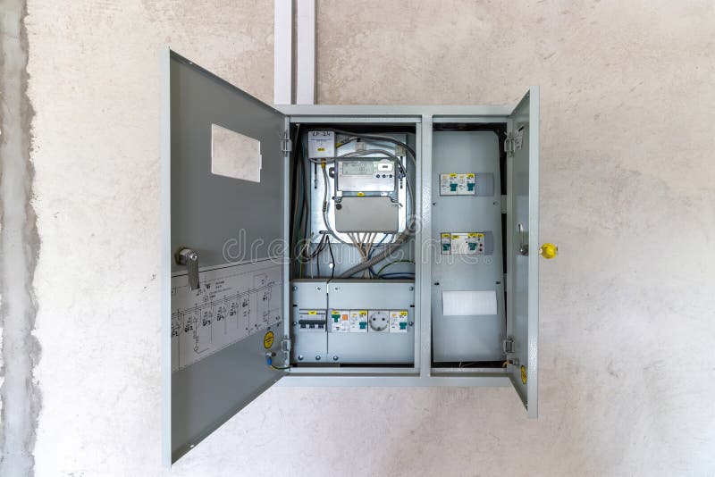 Electric Control Panel Enclosure for Power and Distribution Electricity ...