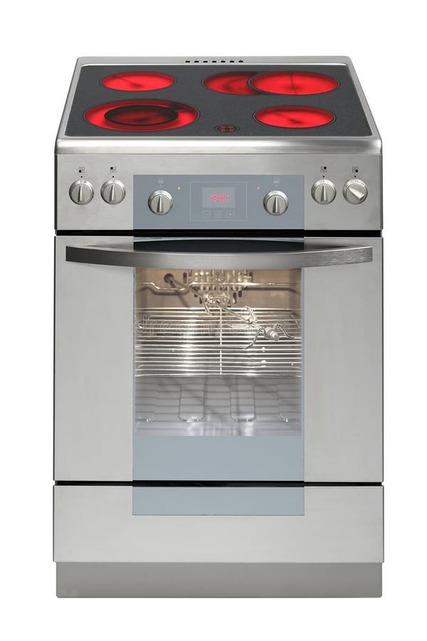 Electric cooker stock image. Image of gray, induction - 23633211