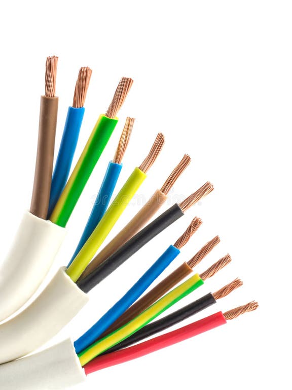 Electric copper cable stock image. Image of copper, electric - 50334333