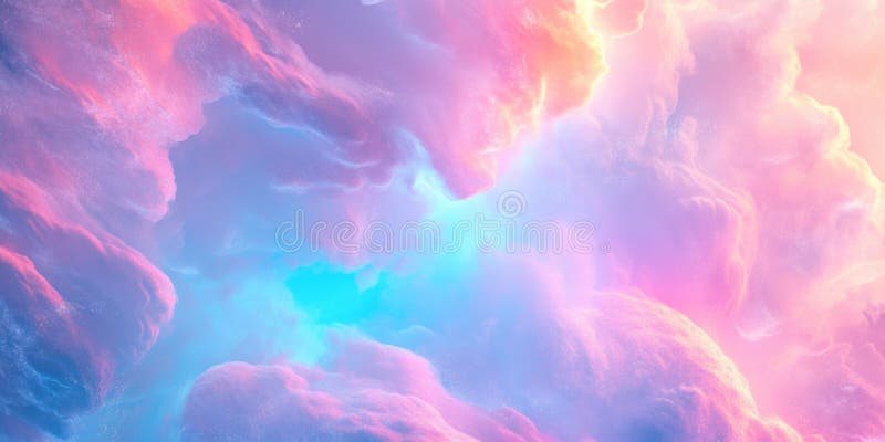 Electric Cosmos Clouds stock image. Image of ethereal - 359849989