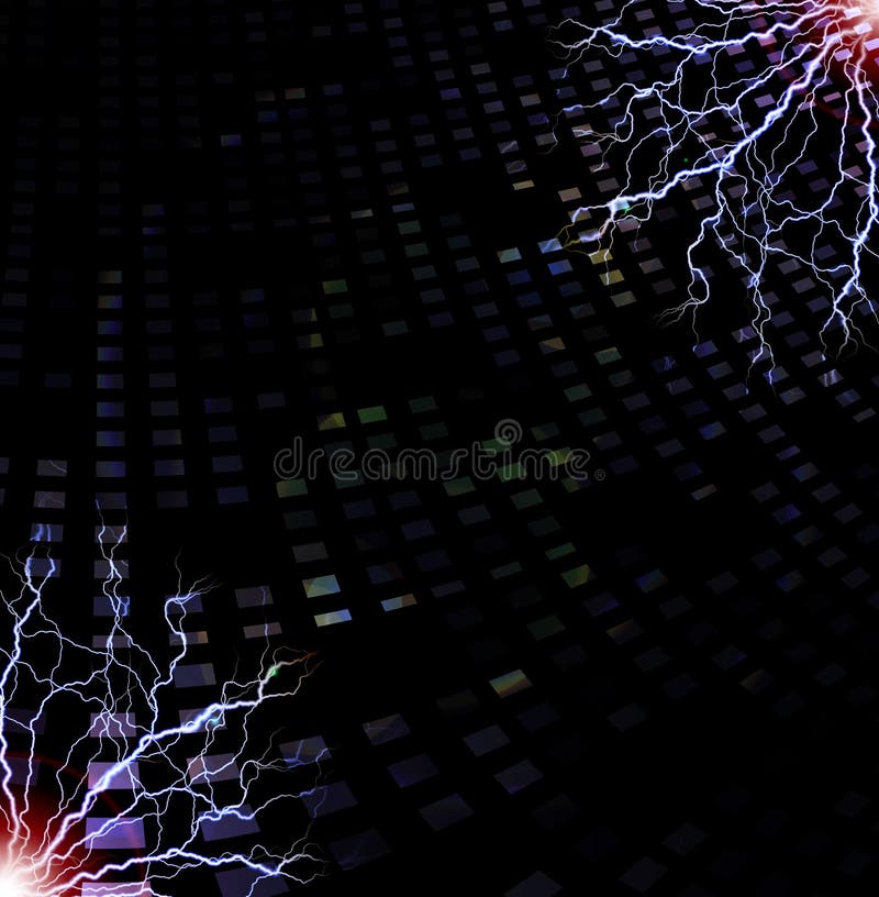 Electric stock illustration. Illustration of lightning - 77463739
