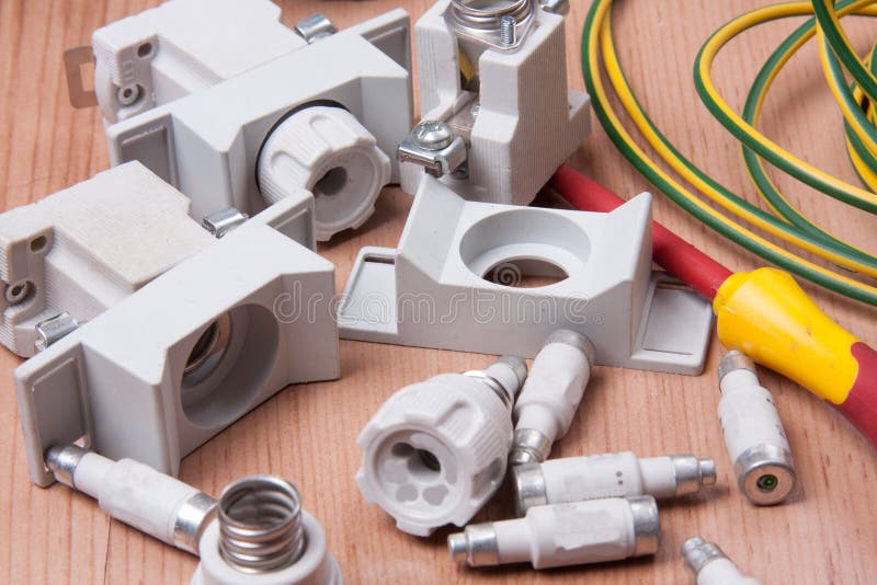 Electric device stock image. Image of difference, fuse - 66221765