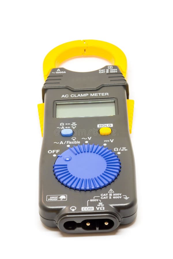 Electric Digital Multimeter. Stock Photo - Image of measurement ...