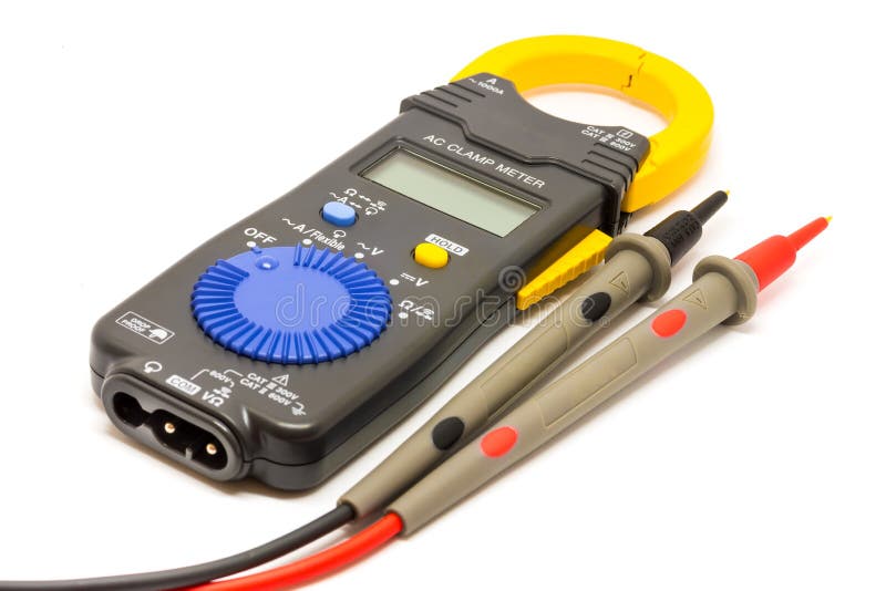 Electric Digital Multimeter. Stock Image - Image of accuracy ...