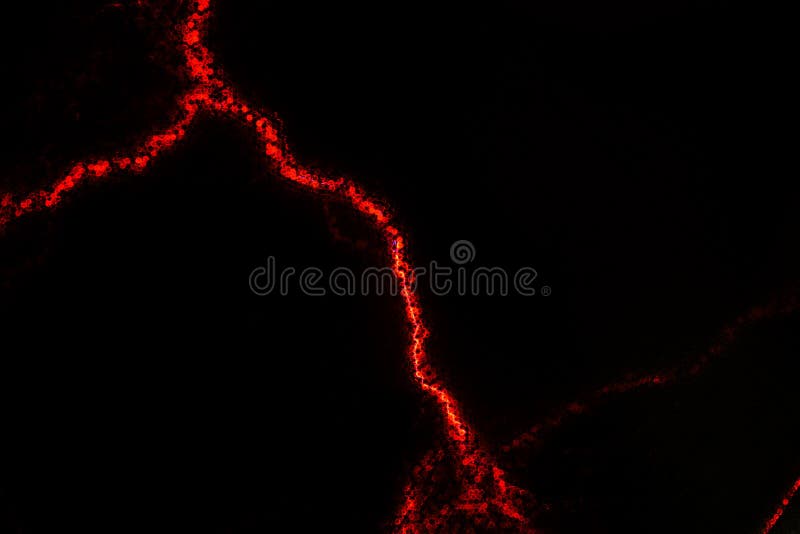 Electric Discharge on a Black Background. a Flash of Electrical Energy ...