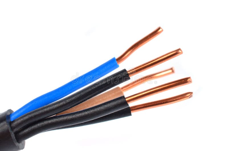 Bunch of Colorful Electrical Wires Stock Photo - Image of isolation ...