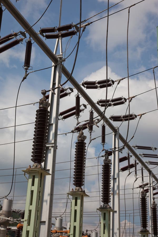 Electric distribution stock photo. Image of blue, energy - 27220838