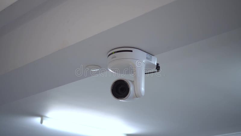 An Electric Drive Camera with Remote Control is Located Under the ...