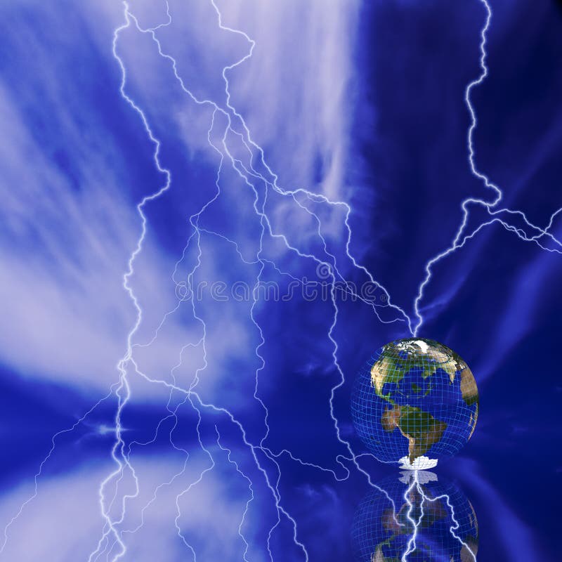 Transmit electricity stock illustration. Illustration of line - 9549478