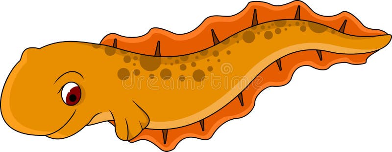 Electric eel cartoon stock illustration. Illustration of painting ...