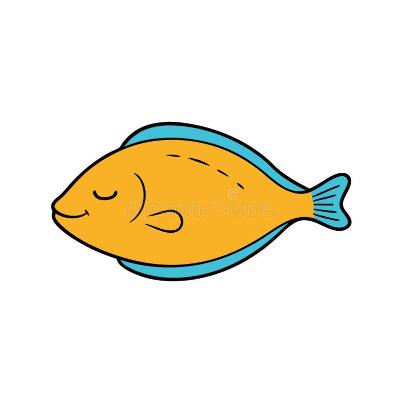 Electric Eel Fish Stands Kawaii Stock Illustration - Illustration of ...