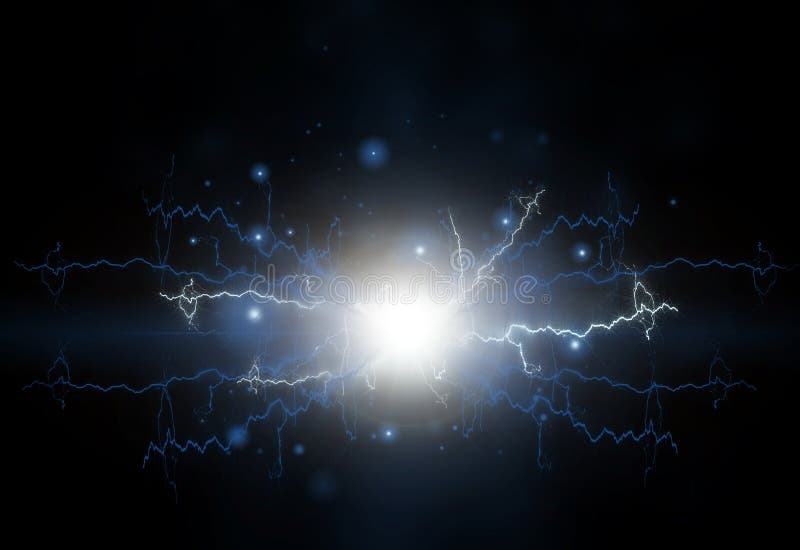 Abstract electric effect stock illustration. Illustration of abstract ...