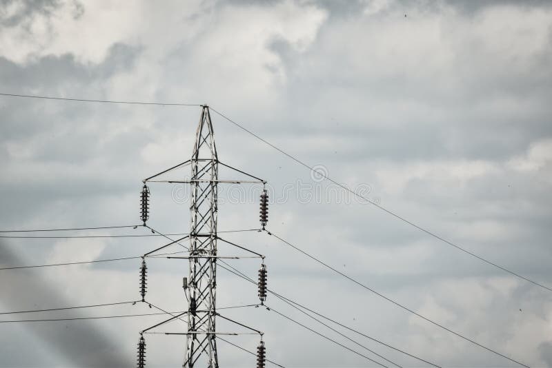 Electric stock image. Image of view, wallpaper, electricity - 261656413