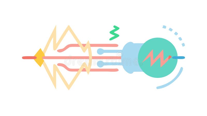 Electric Energy Spark Icon, Power Burst Symbol, Vector Design ...