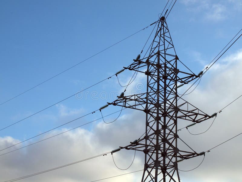 Electric energy transfer stock image. Image of equipment - 12400215