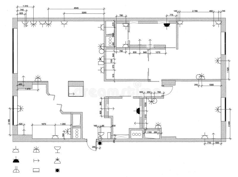 Electric circuit layout stock photo. Image of plan, industry - 20054132