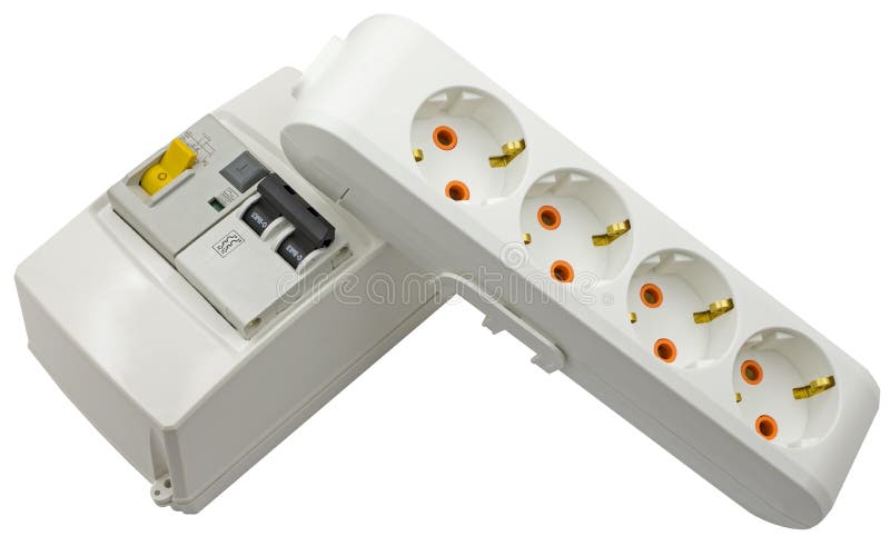 The Electric Automatic Fuse Stock Image - Image of network, scheme ...