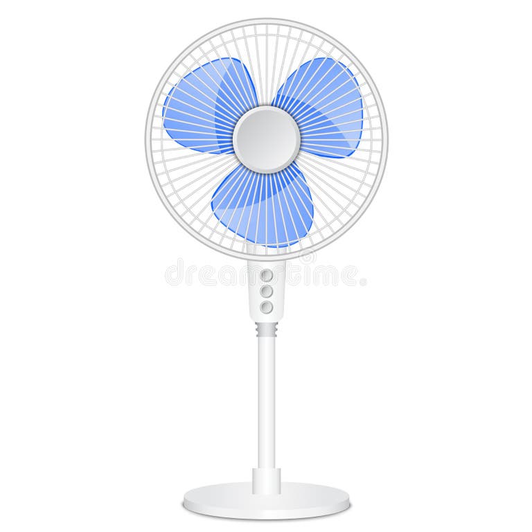 Standing Electric Fan Stock Illustrations – 920 Standing Electric Fan ...