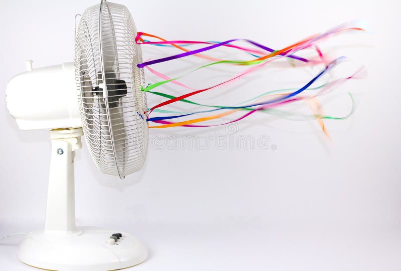 Electric Fan stock image. Image of wind, blow, metal - 26434031