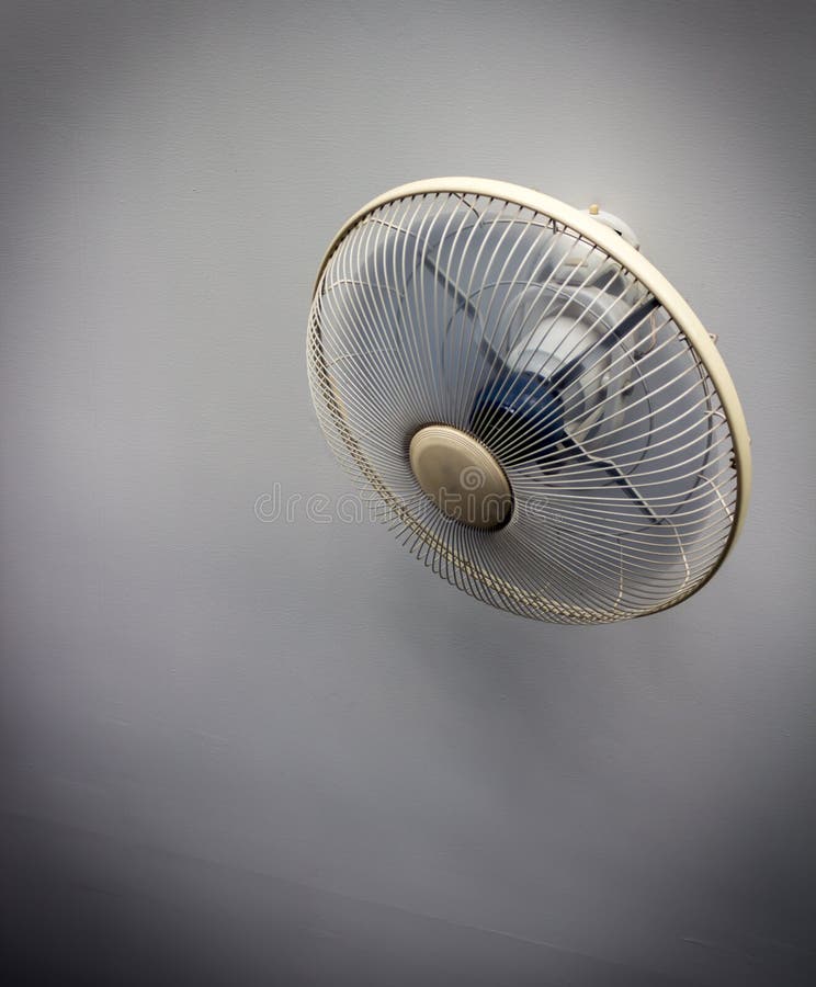 Electric fan stock photo. Image of design, iron, close - 26923602