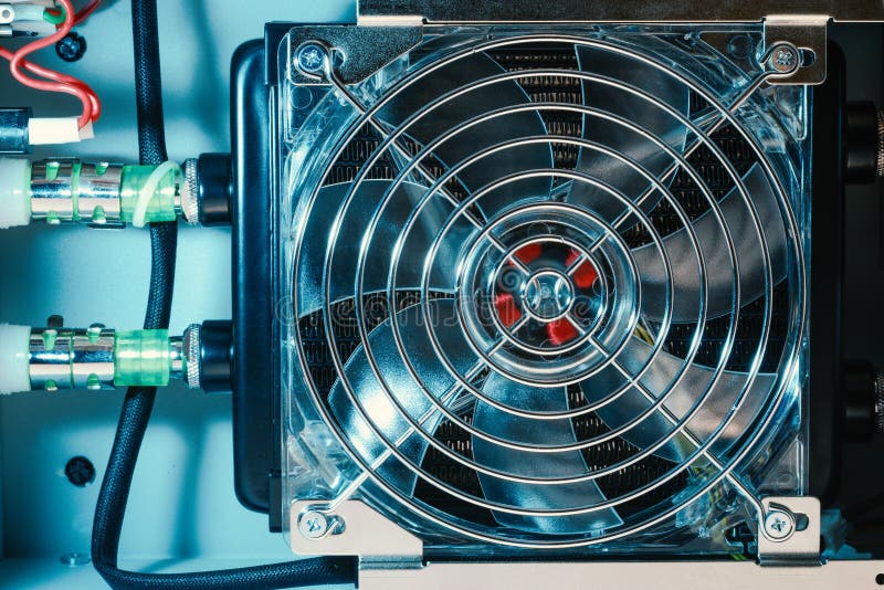 Electric fan for cooling stock photo. Image of tool - 351332006