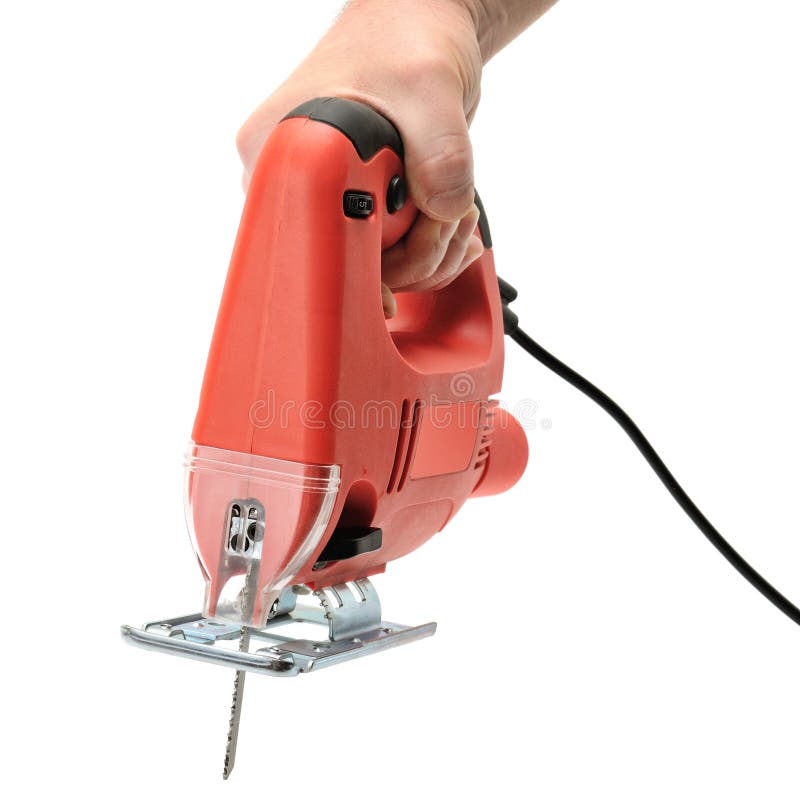 Electric fret saw stock photo. Image of power, silver - 17114444