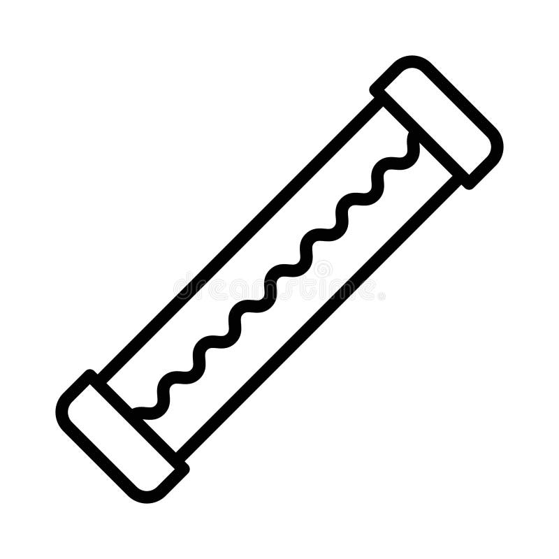 Electric Fuse Linear Logo Mark in Black and White Stock Vector ...