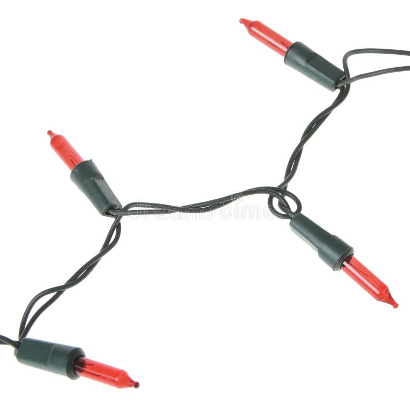 Electric garland isolated stock image. Image of postcard - 87539143