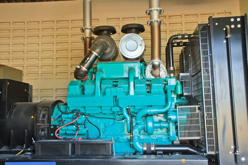Electric generator stock photo. Image of generator, current - 35354886