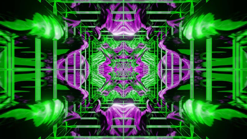 Electric Geometry Pulse: Dynamic Visual DJ Backdrop Stock Video - Video ...