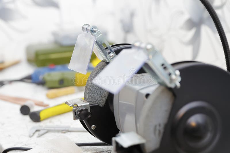 Electric grinding machine stock photo. Image of power - 61427658