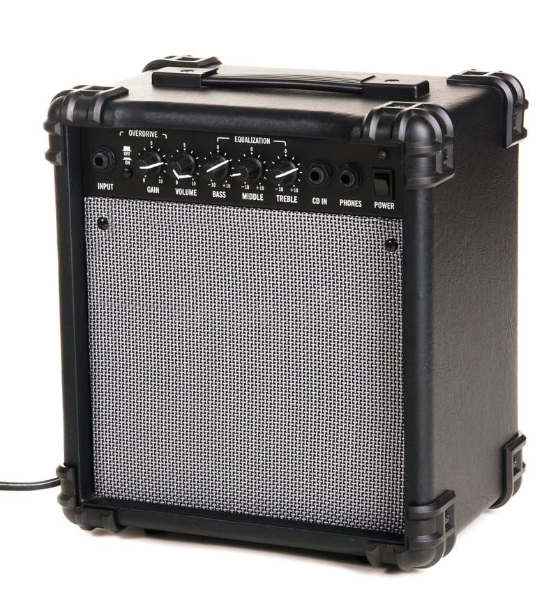 Guitar Amp Group of 3 stock photo. Image of speaker, full - 48682422