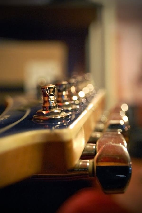 Electric Guitar stock image. Image of musician, strings - 83597815