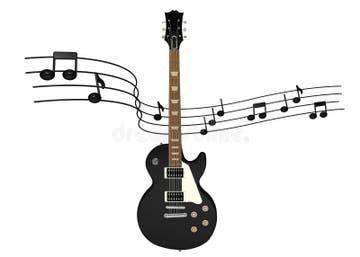 Retro Music Notes Guitar Stock Illustrations – 2,816 Retro Music Notes ...