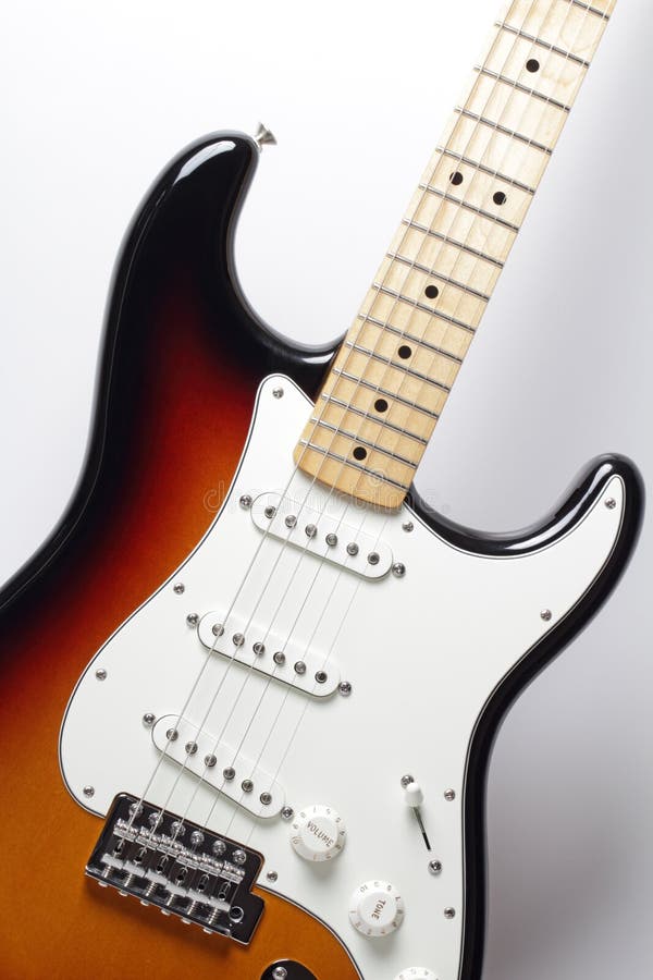 Electric Guitar Sunburst stock photo. Image of instrument - 36660678