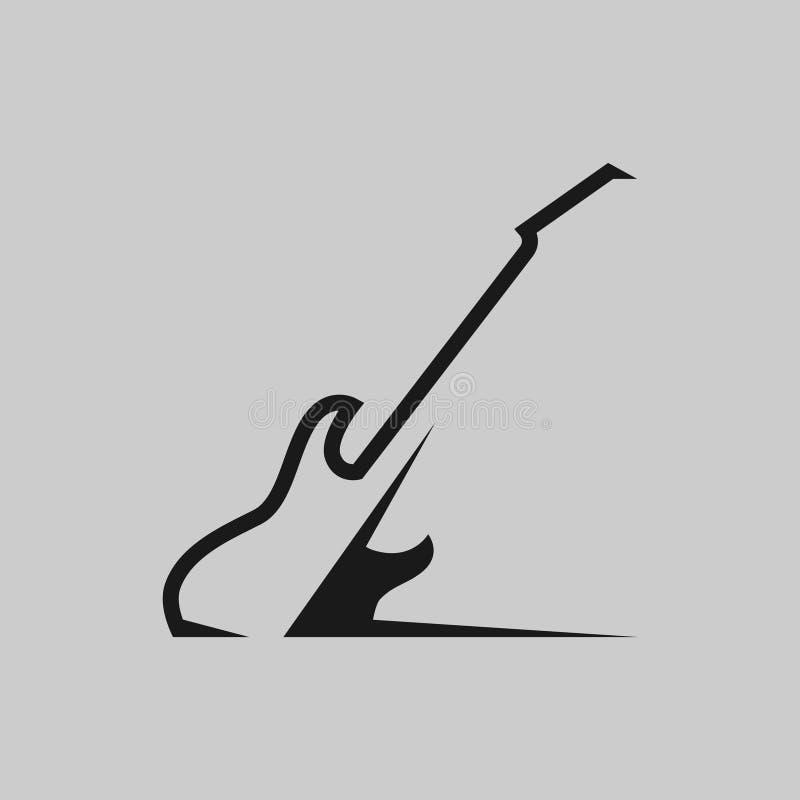 Electric Guitar Symbol Stock Illustrations – 14,502 Electric Guitar ...