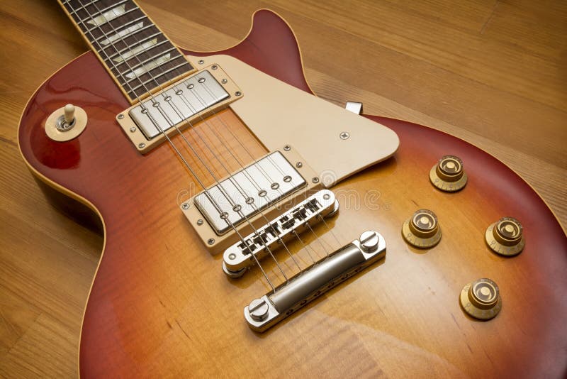 Electric Guitar stock photo. Image of maple, pickup, heavy - 55047790