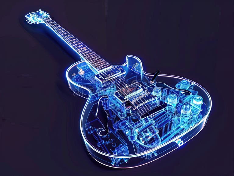 Electric Guitar Visualization with Augmented Reality Transparent ...