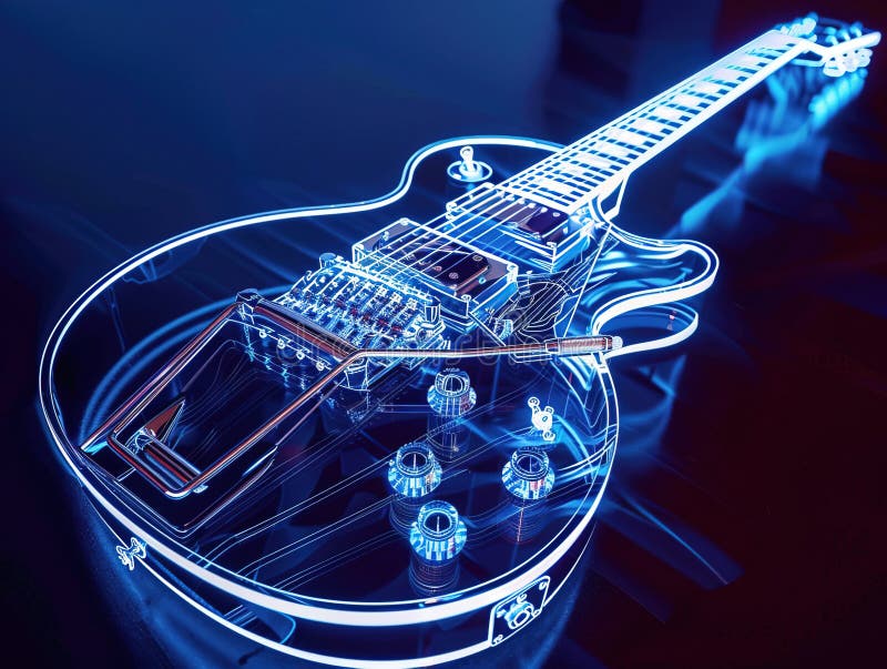 Electric Guitar Visualization with Augmented Reality Transparent ...