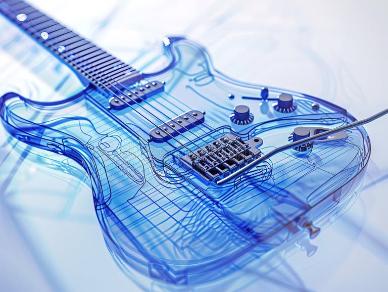 Electric Guitar Visualization with Augmented Reality Transparent ...
