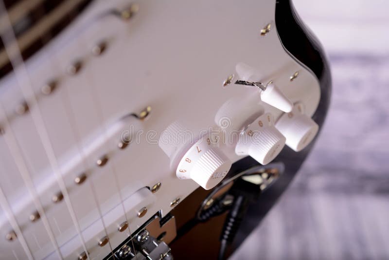 Electric guitars stock image. Image of string, hollow - 88681843