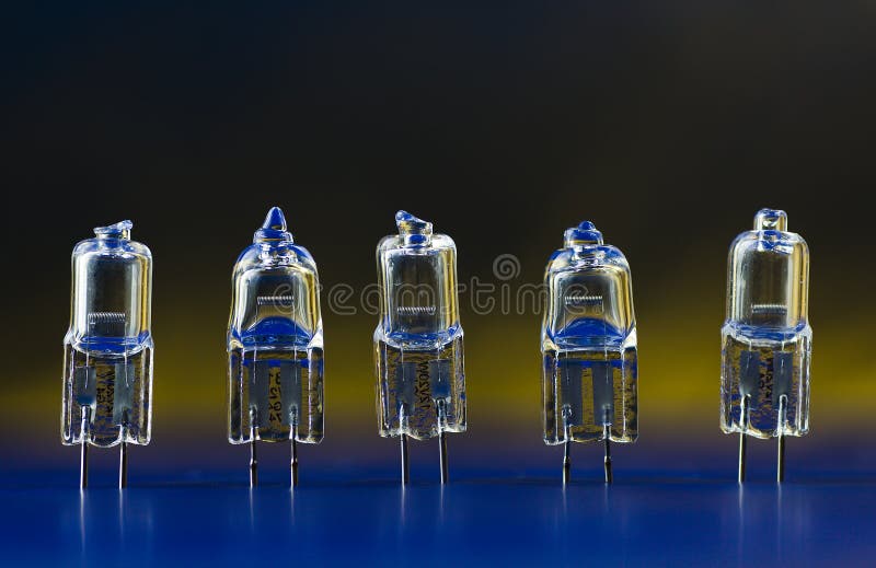 12 Volt Halogen Bulb stock image. Image of equipment - 12833773