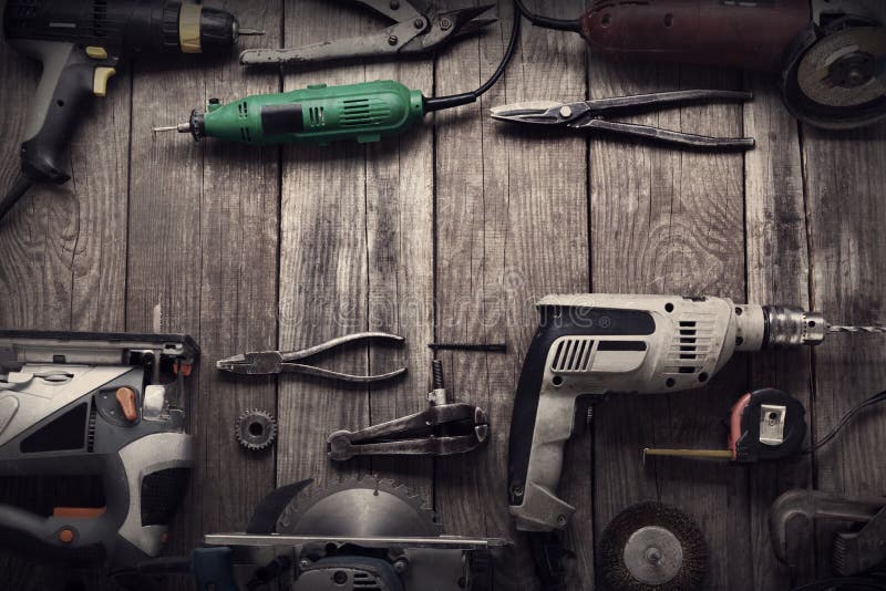 Electric Hand Tools Screwdriver Drill Saw Jigsaw Jointer Top V Stock ...