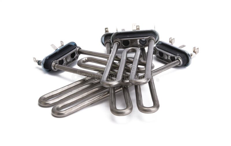 Electric Heating Element Isolated Stock Image - Image of incrustation ...