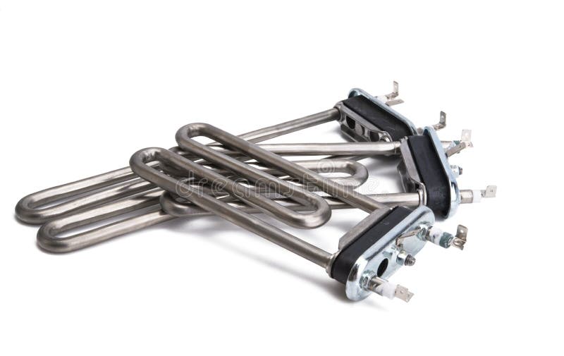 Electric Heating Element Isolated Stock Image - Image of water ...