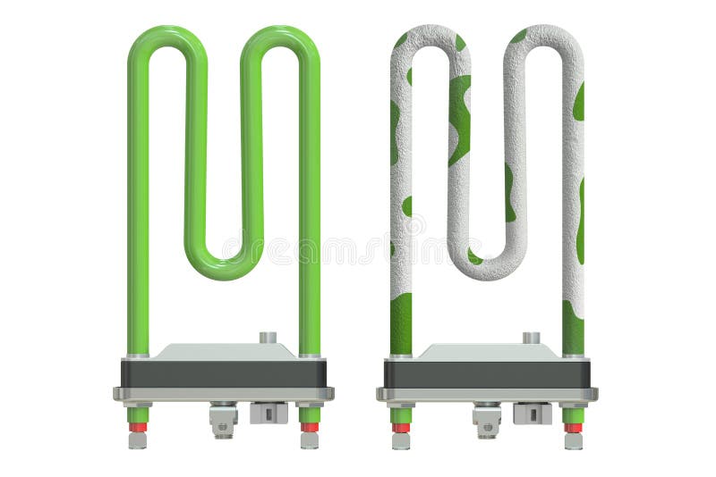 Electric Heating Elements Old and New Stock Illustration - Illustration ...