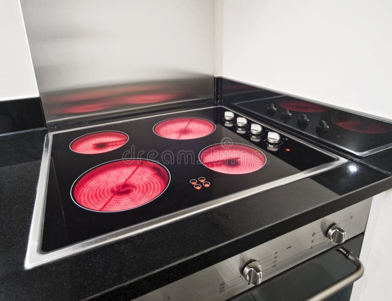 Induction Hob editorial stock image. Image of burning - 51184999